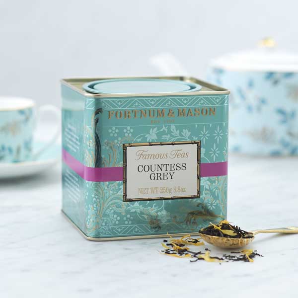 Fortnum & Mason Countess Grey Loose Leaf Tea Tin 250g Food & Drink ...