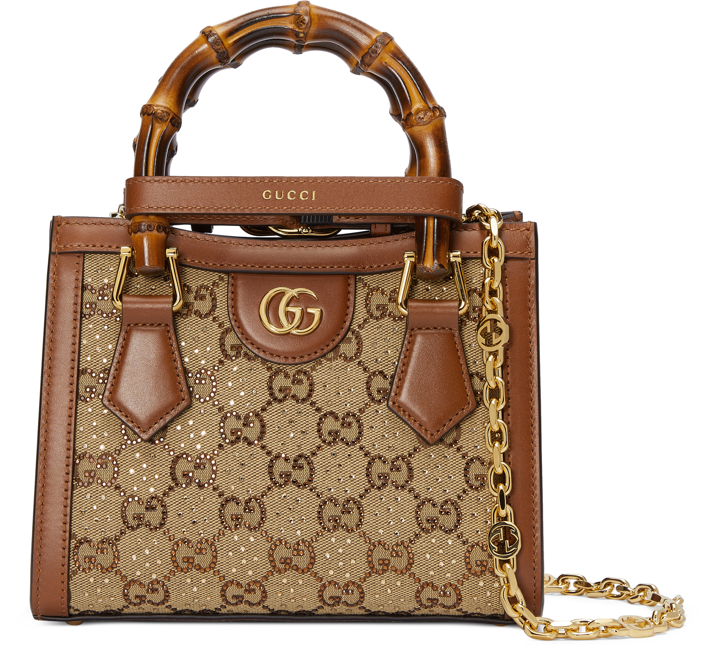 Gucci Gucci Diana crystal mini tote bag Tote | Heathrow Reserve & Collect