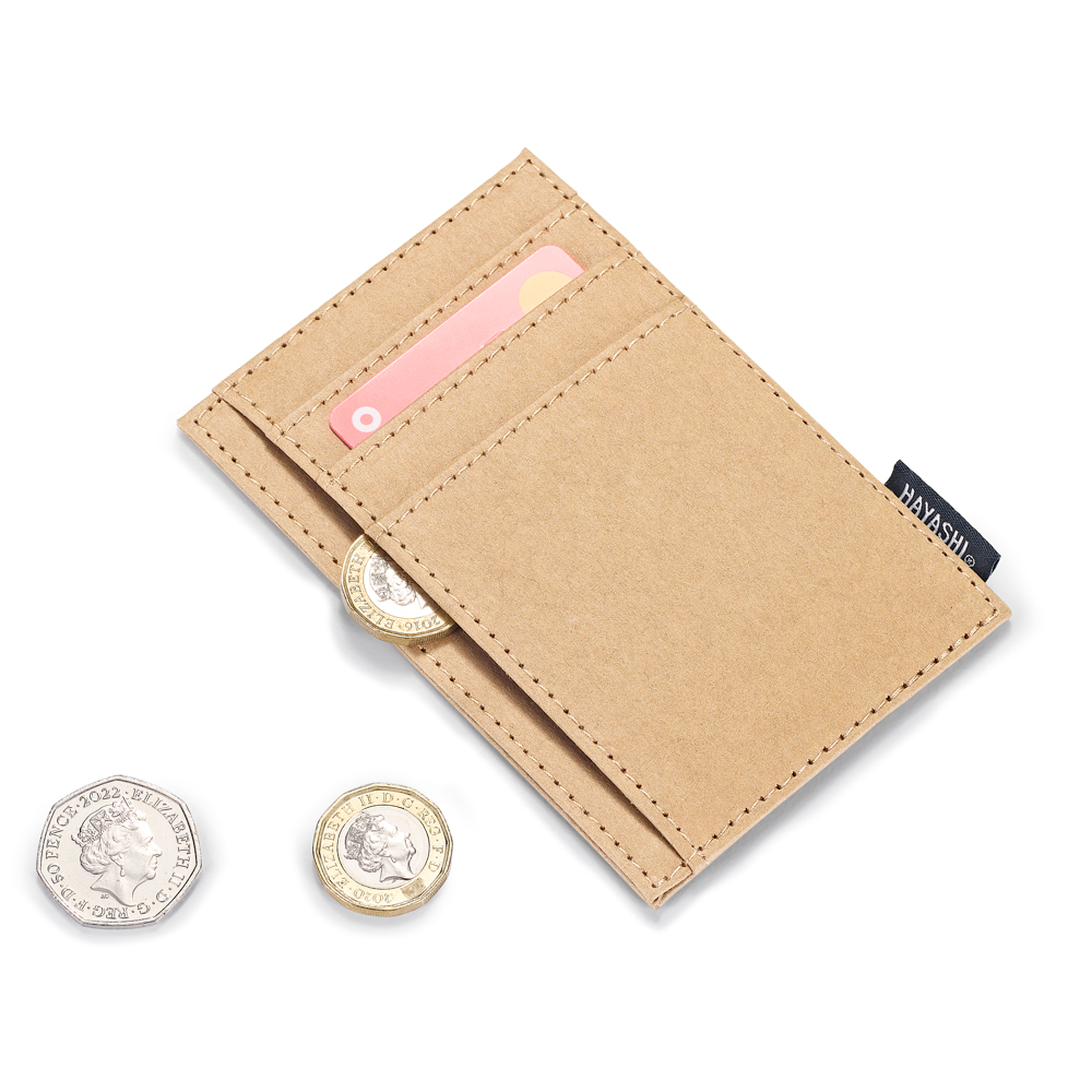 Hayashi Card Case - Tan Wallets | Heathrow Reserve & Collect