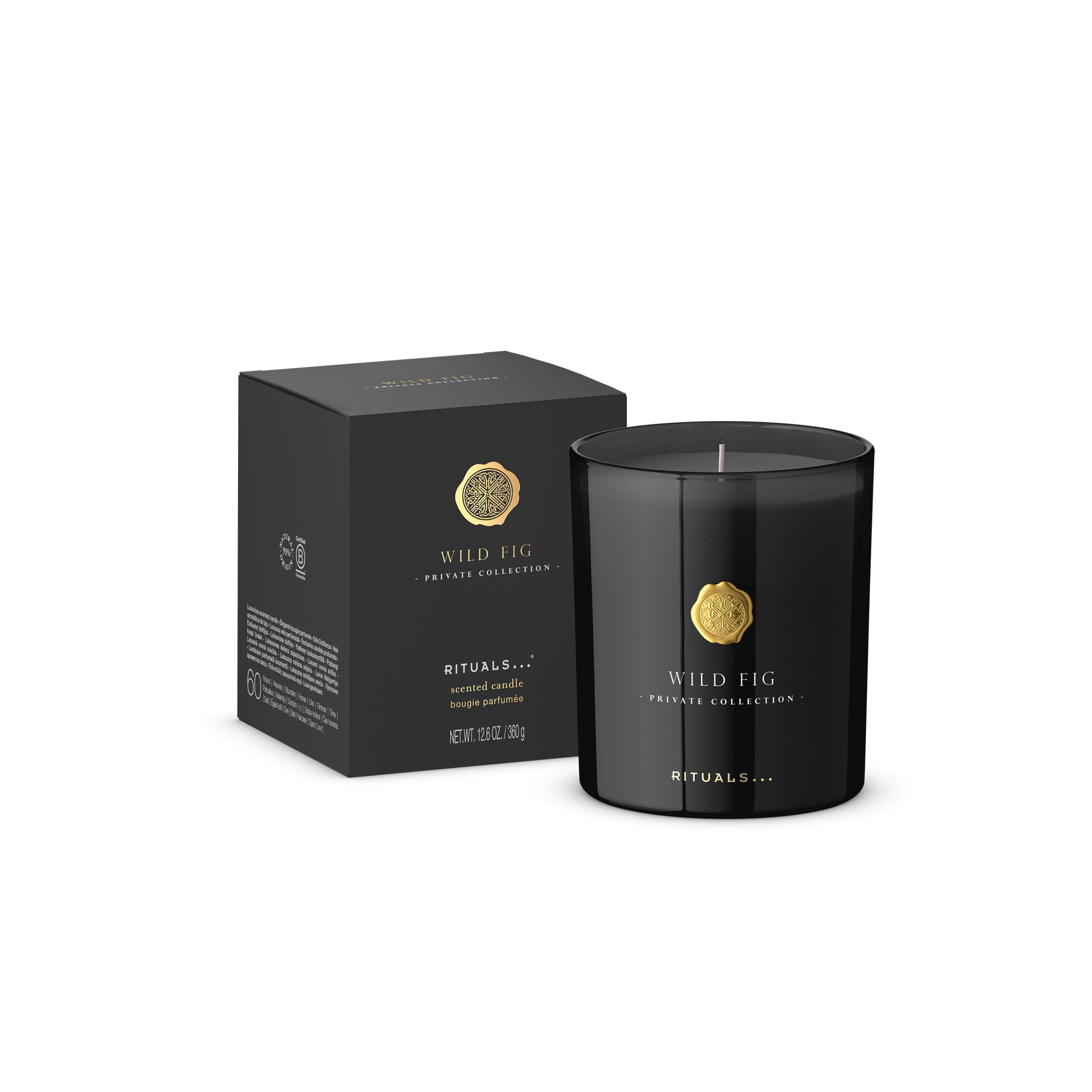 Rituals Wild Fig Scented Candle 360g Candles | Heathrow Reserve & Collect